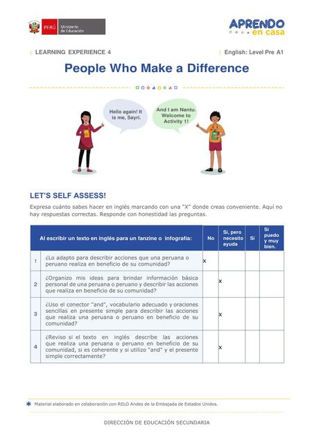 People Who Make a Difference | Kein Becil | uDocz