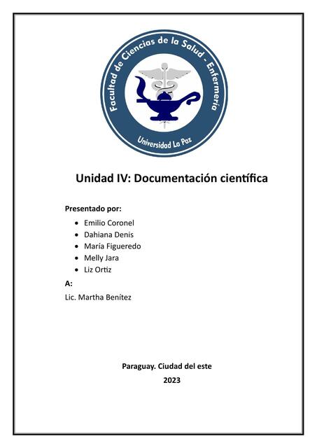 Documentación científica | Monse Gauto | uDocz