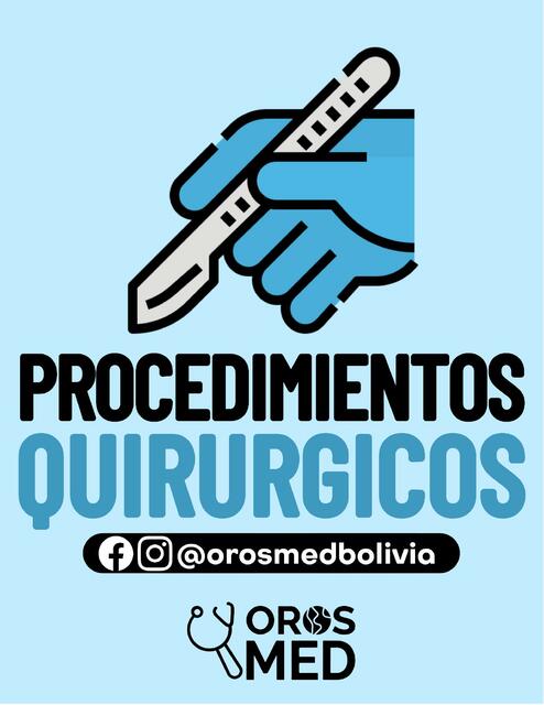 Procedimientos Quirúrgicos | uDocz | uDocz