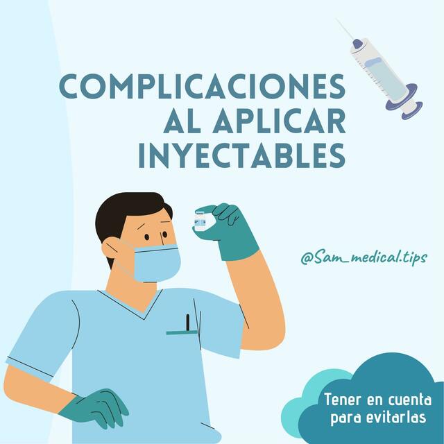 Complicaciones al aplicar inyectables | Mariana Zarelly Vargas Cárdenas ...