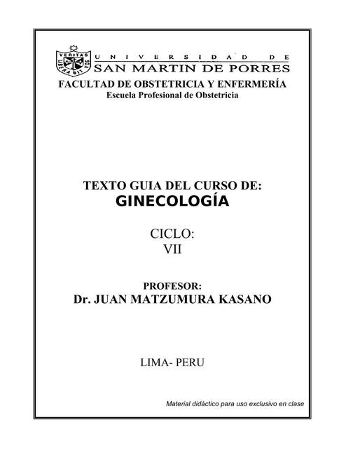 Ginecologia | YUDOC.ORG | uDocz