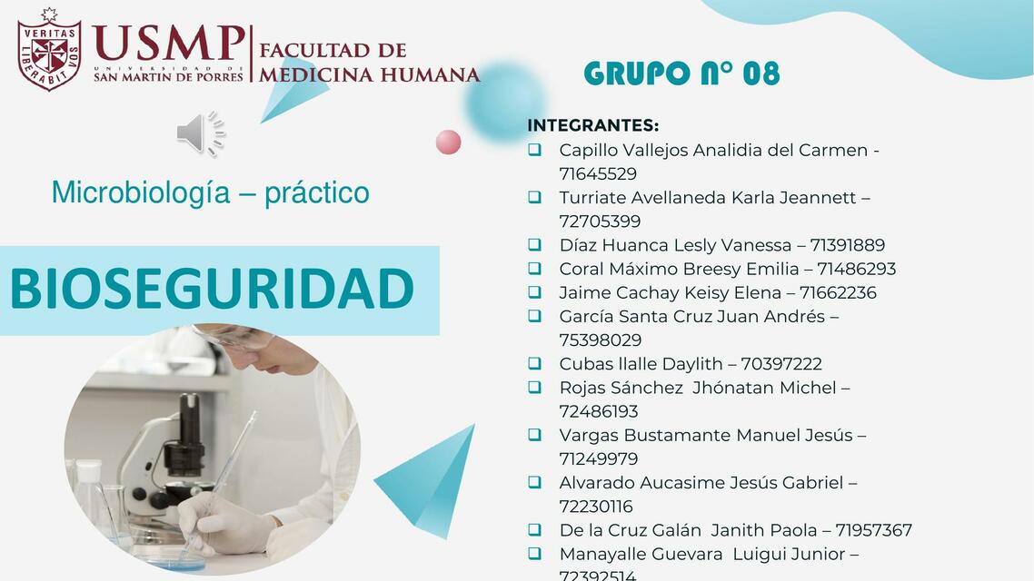 Bioseguridad | Tiroxina Med 🩺 | uDocz