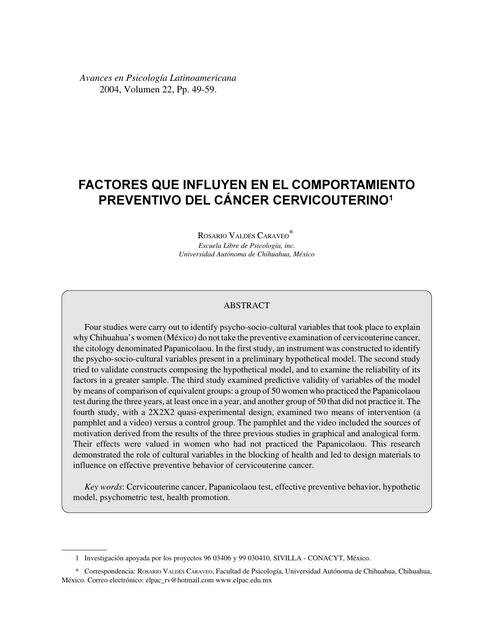 Resúmenes de Comportamiento preventivo | Descarga apuntes de ...