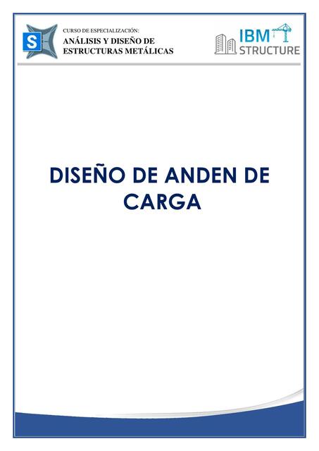 Diseño de anden de carga | Apuntes de Ingenieria Civil | uDocz