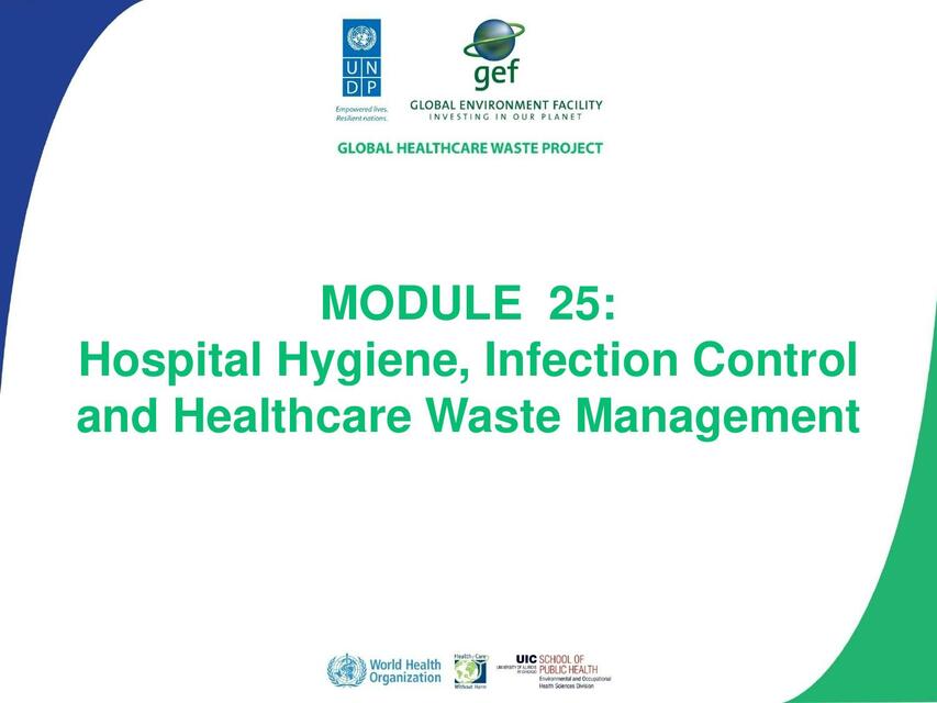 Hospital Hygiene, Infection Control and Healthcare Waste Management ...