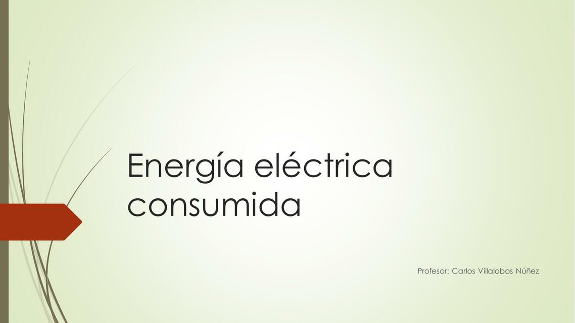 Energía Eléctrica Consumida | Francisca | uDocz