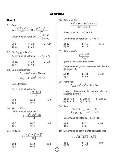 Algebra | AngelJessy | uDocz