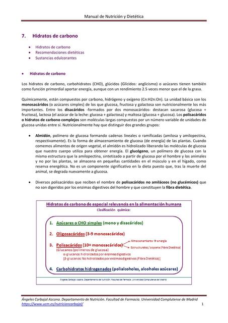 Disacáridos: Sacarosa, maltosa, lactosa | Aprende Todo de Medicina | uDocz