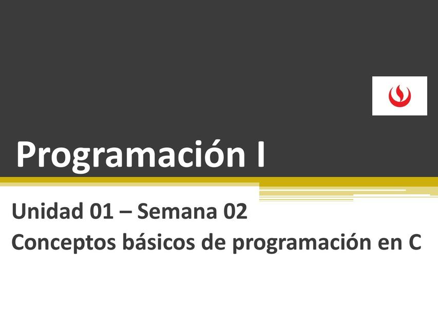 Conceptos Básicos de Programación en C | Sebastián Lévano | uDocz