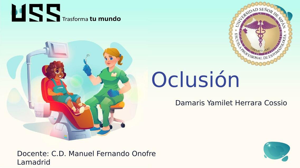 Oclusión | Dina Herrera | uDocz