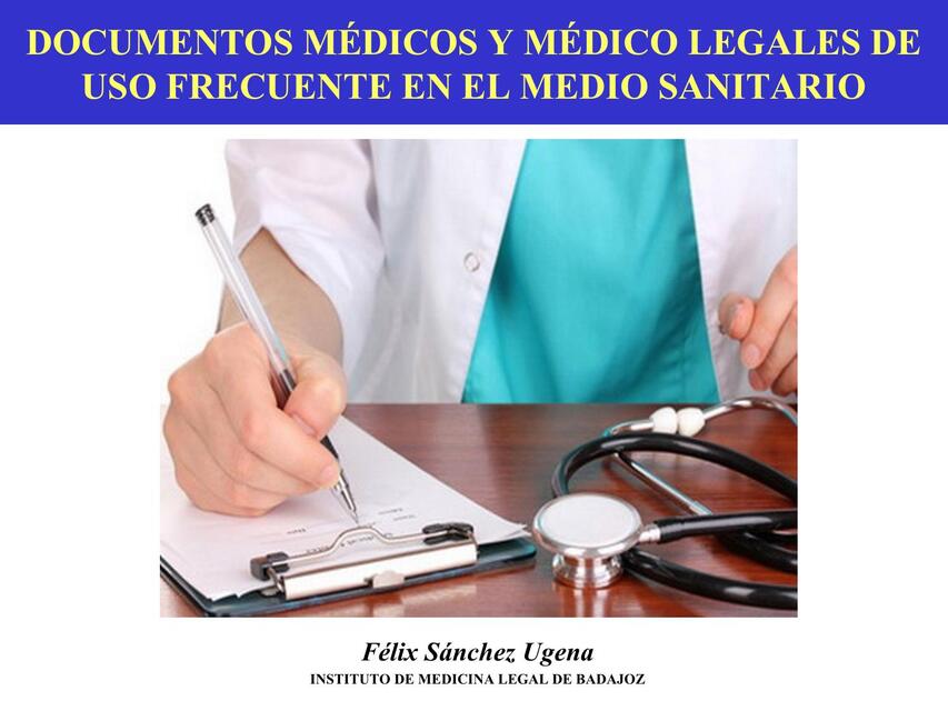 Documentos medico legales | Luis Andreu | uDocz
