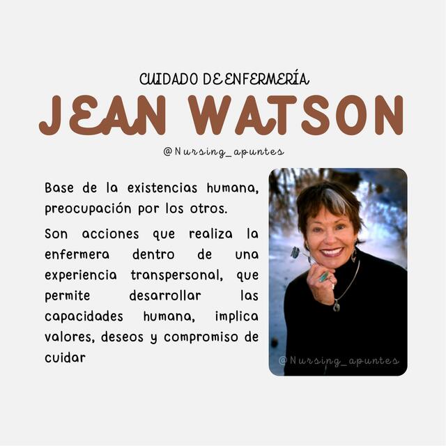 Jean Watson | nursing apuntes | uDocz