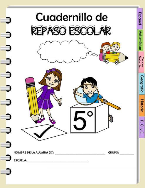 Cuadernillo de repaso escolar | ruth ireneo | uDocz