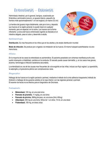 Enterobiasis | Sabiduría Médica | uDocz