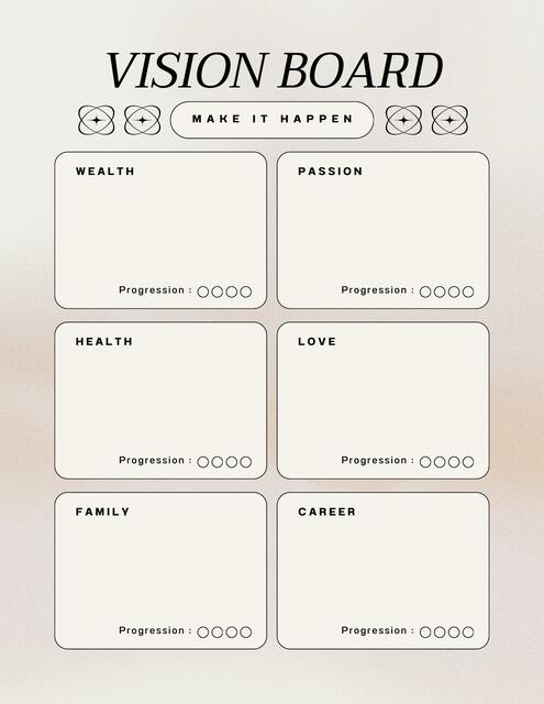 Planner de Metas/Vision board | greyssnic | uDocz