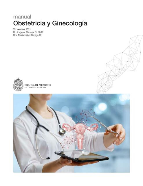 Manual Obstetricia y Ginecologia | maria jose bolaños | uDocz