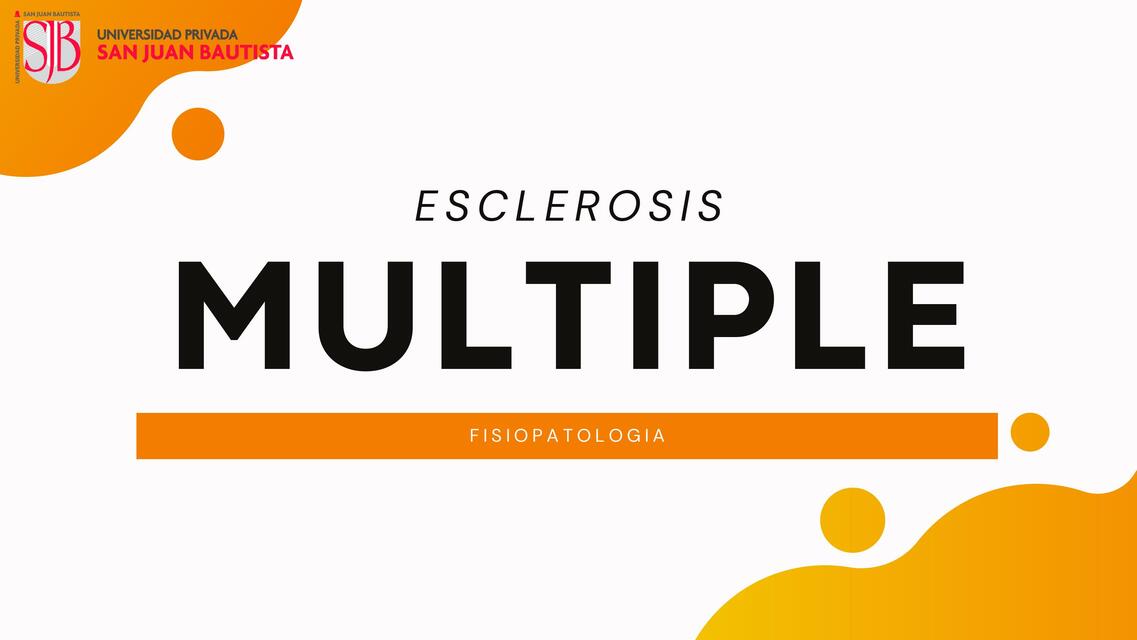 Esclerosis Múltiple | DiarioDeUnasMédicas | uDocz