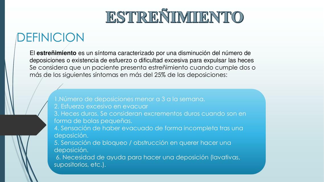 Estreñimiento | MiddleMedic | uDocz