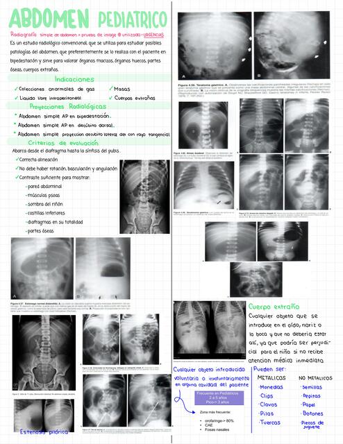 Abdomen pediátrico | uDocz