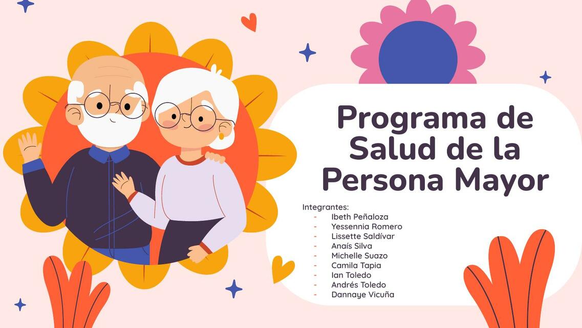 Programa de Salud de la Persona Mayor | Laura Paz | uDocz