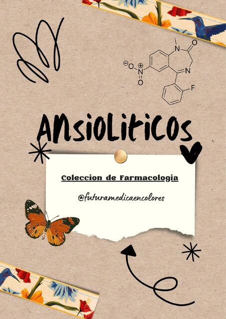 Farmacologia: Ansiolíticos | futuramedica encolores | uDocz