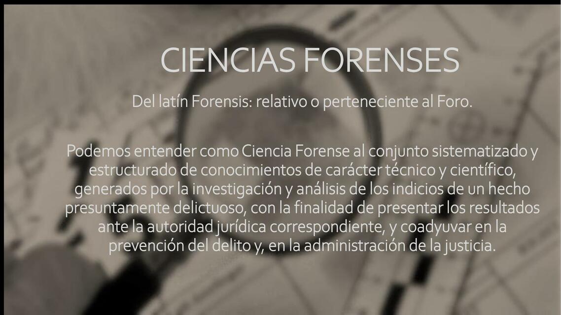 Ciencias forenses | Forensic.notes | uDocz