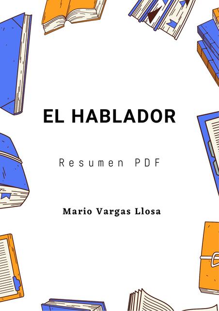 El Hablador- Mario Vargas Llosa | Alianza literaria | uDocz