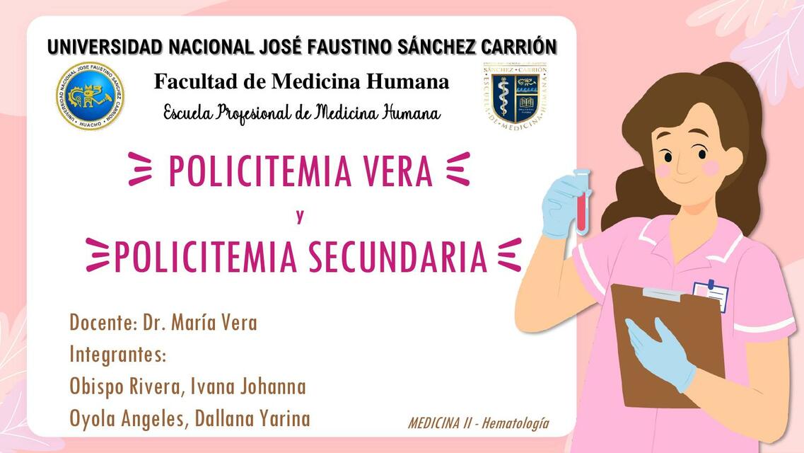 Policitemia Vera | Apuntes Medicos | uDocz