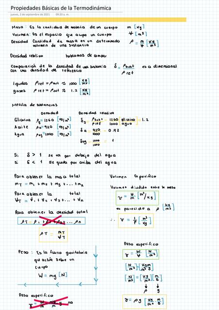 Propiedades Básicas de la Termodinámica | Apuntes con cremosito el inge ...