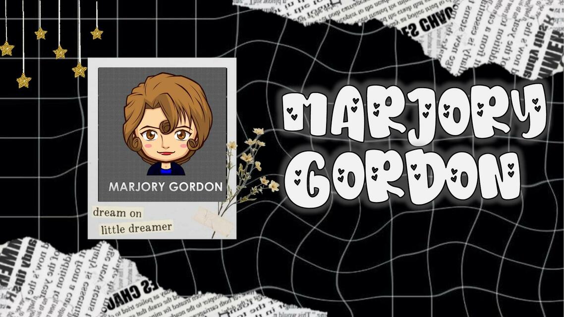 Patrones Funcionales Marjory Gordon | Jenifer Julian | uDocz