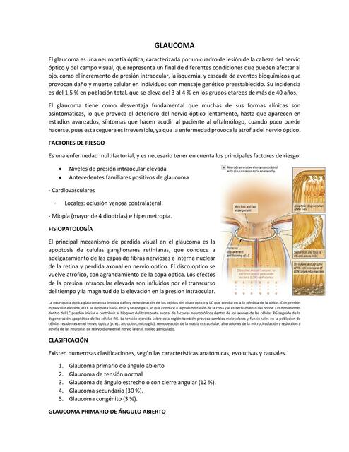 Glaucoma | Veronica Escalante | uDocz