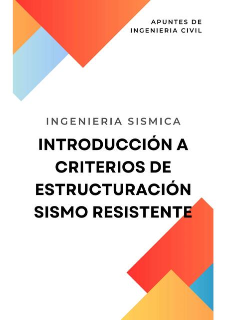 Criterios de estructuración sismorresistente | Apuntes de Ingenieria ...