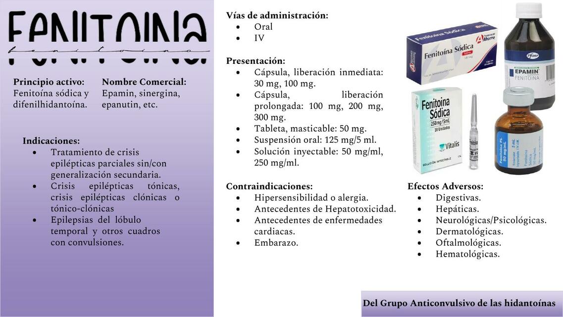Fenitoína | Antonella Girardi | uDocz