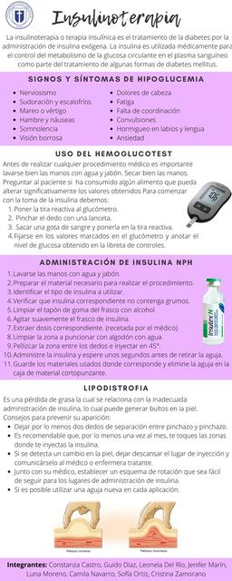 Insulinoterapia | Luna Belén Moreno Cortés | uDocz