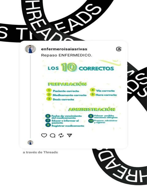 Los 10 Correctos de la Administración | Enfermero Isaias Rivas | uDocz