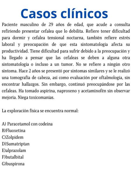 Casos Clínicos | Abigail Sierra | uDocz