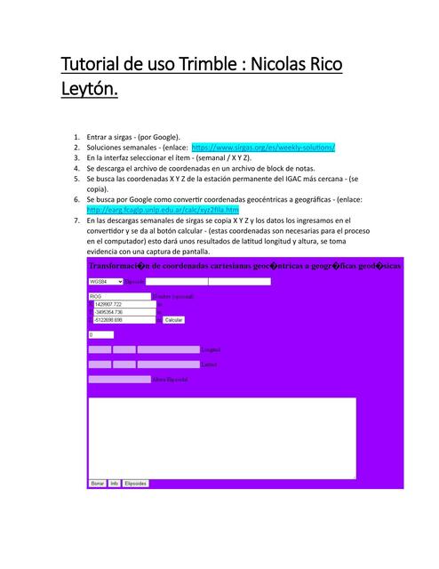 Tutorial de uso de Trimblepdf | Nicolas Rico | uDocz Tutorial de uso de Trimblepdf | Nicolas Rico | uDocz