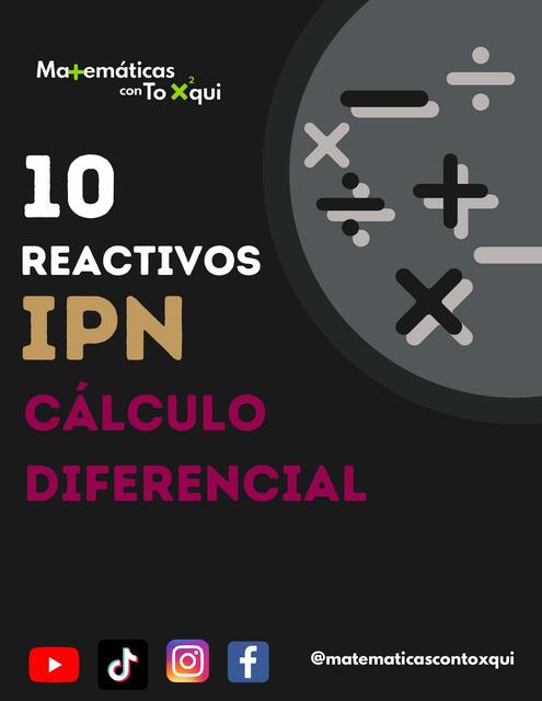 Calculo Diferencial IPN pdf | Jatziri Sandoval | uDocz Calculo Diferencial IPN pdf | Jatziri Sandoval | uDocz