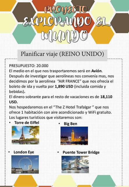 Proyecto: Explorando el Mundo | Alexander Giler | uDocz