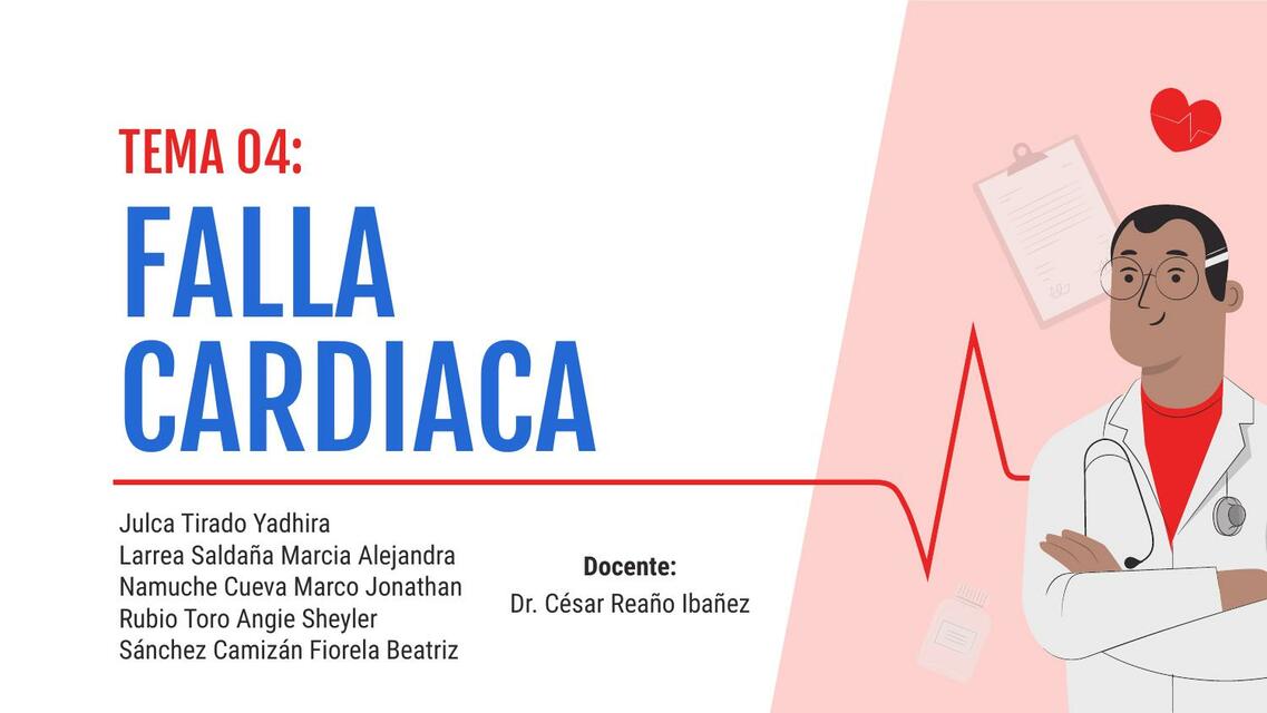 Falla cardiaca | Marco Namuche | uDocz