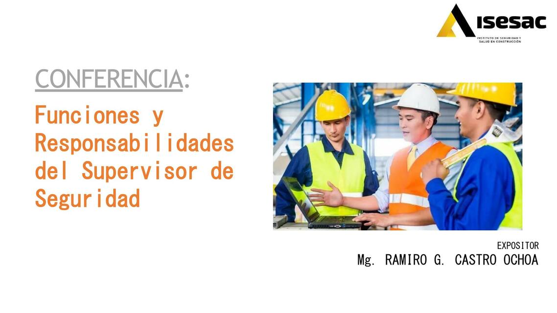 Funciones y Responsabilidades del Supervisor SST | Study Ingeniería | uDocz