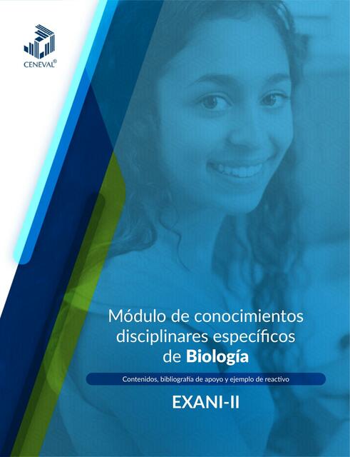 Módulo de conocimientos disciplinares específicos de Biología | Elena Aranda | uDocz