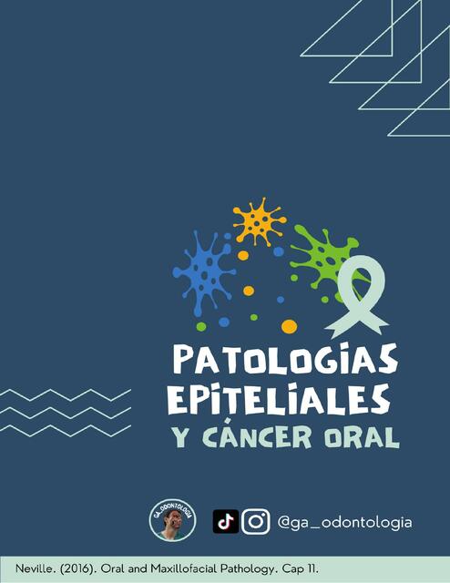 Patología epitelial y cáncer oral | GA ODONTOLOGIA | uDocz