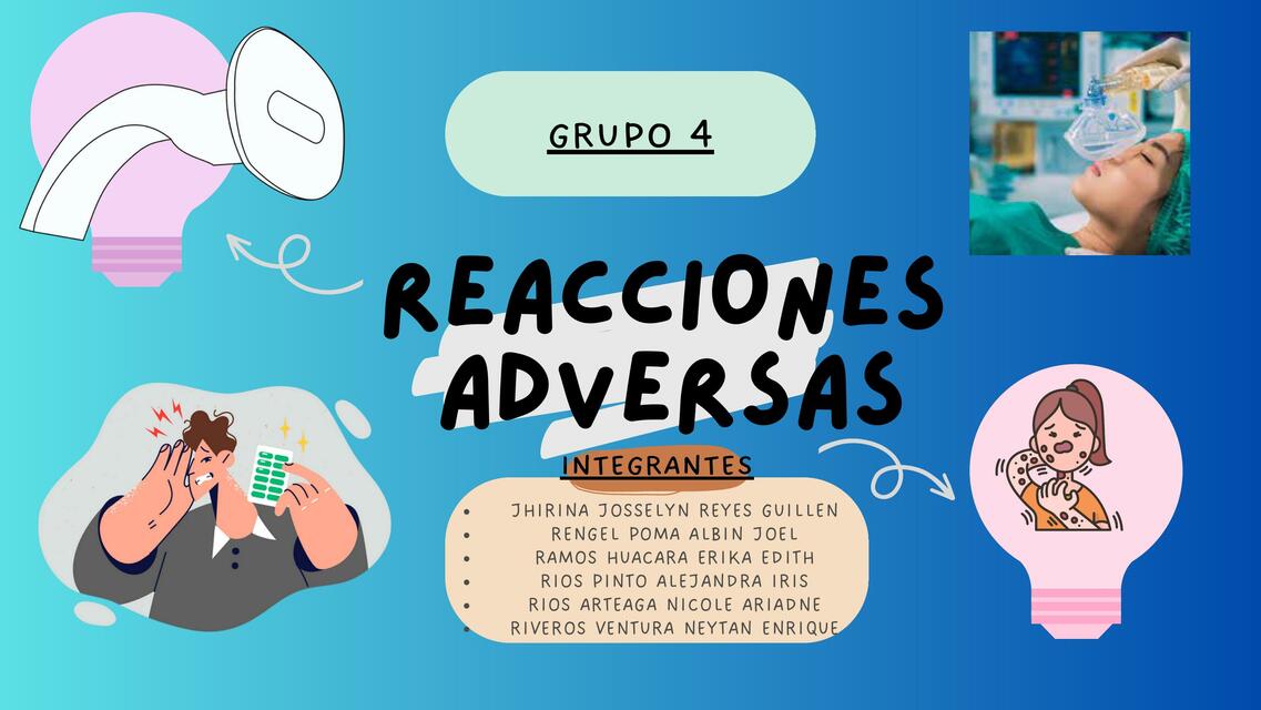 Reacciones adversas de los Anestésicos generales | Nicole Ariadne Ríos ...