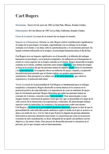 Carl Rogers | jazz | uDocz