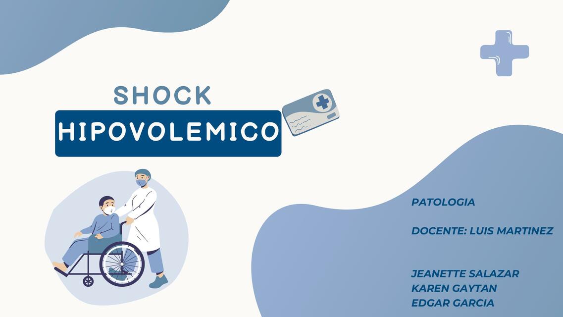 Shock Hipovolémico | Jeanette Salazar | uDocz