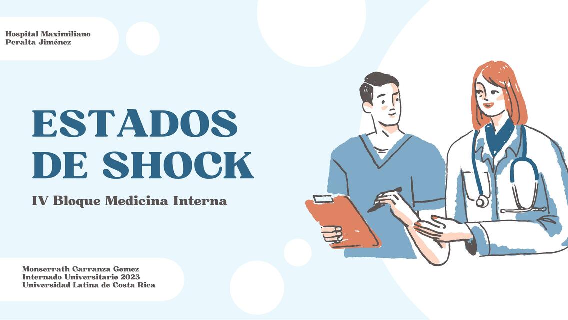 Estados de shock | Monserrath Carranza | uDocz