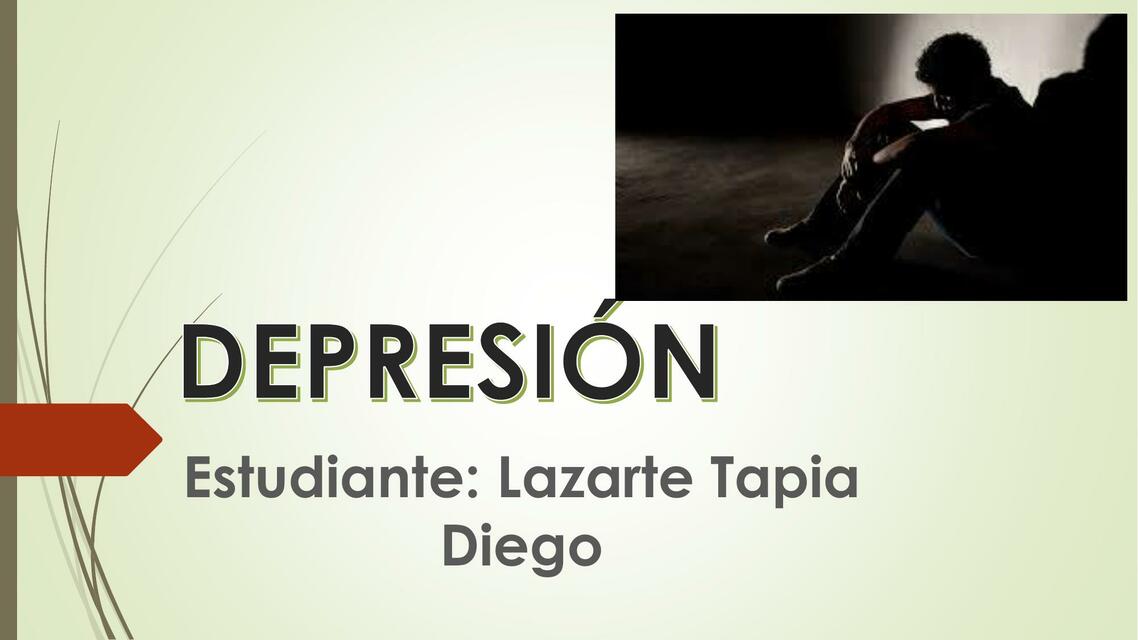 Depresión | Diego Lazarte | uDocz