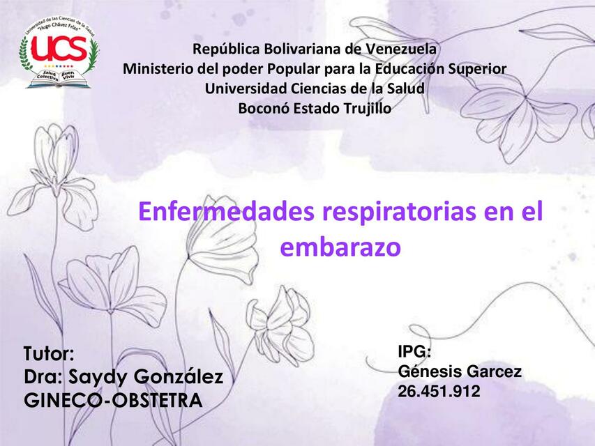 Enfermedades el embarazo | Genesis Paola Garcez Crespo | uDocz