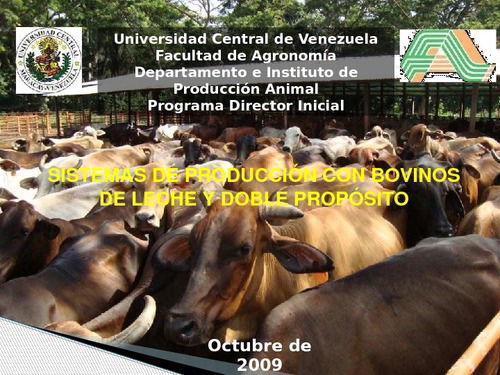 Ganado Doble Propósito | Anon | uDocz